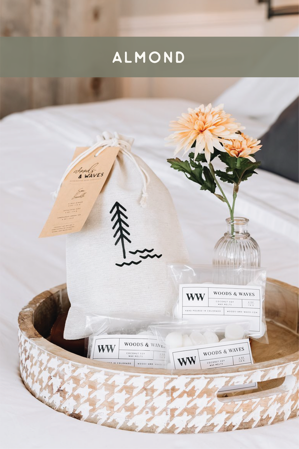 Almond Wax Melt Bundle – Woods and Waves Home Essentials